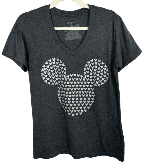 Disney | Tops | Disney Store Mickey Mouse Womens Vneck Tshirt Top Large ...